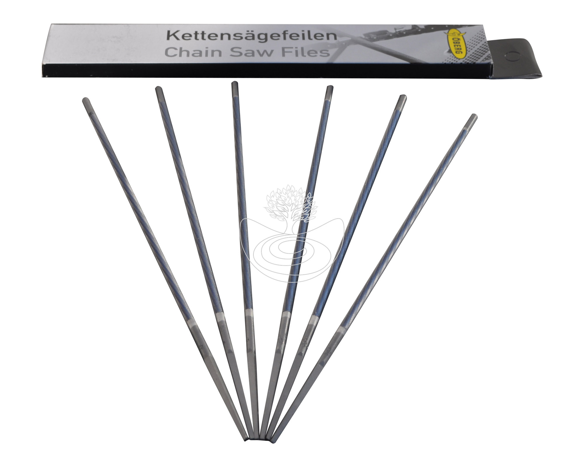Öberg Sägekettenfeilen (Rundfeile) für Motorsägeketten schärfen in ...